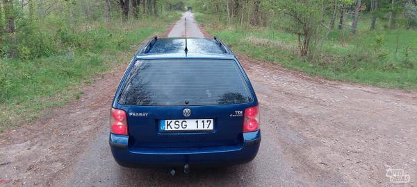 Blue Volkswagen Passat 2003 in Alytus, with an engine capacity of 1.90 L and mileage of 338 thousand km for 1700 €, photo 4 on AUTOMOTO.COM.LV