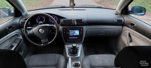 Blue Volkswagen Passat 2003 in Alytus, with an engine capacity of 1.90 L and mileage of 338 thousand km for 1700 €, photo 10 on AUTOMOTO.COM.LV