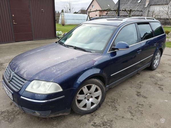 Zils Volkswagen Passat 2004 Šilutė, ar dzinēja tilpumu 2.00 L un nobraukumu 244 tūkst. km par 950 €, foto 1 vietnē AUTOMOTO.COM.LV