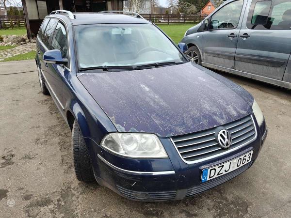 Zils Volkswagen Passat 2004 Šilutė, ar dzinēja tilpumu 2.00 L un nobraukumu 244 tūkst. km par 950 €, foto 2 vietnē AUTOMOTO.COM.LV