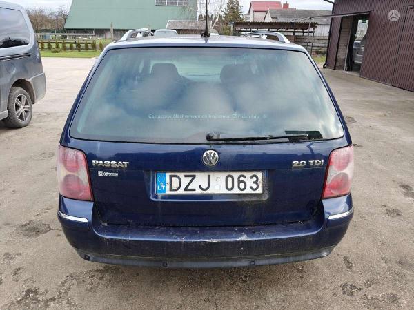 Zils Volkswagen Passat 2004 Šilutė, ar dzinēja tilpumu 2.00 L un nobraukumu 244 tūkst. km par 950 €, foto 3 vietnē AUTOMOTO.COM.LV