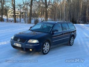 Zils Volkswagen Passat 2004 Tartu, ar dzinēja tilpumu 2.50 L un nobraukumu 287 tūkst. km par 1900 €, foto  vietnē AUTOMOTO.COM.LV