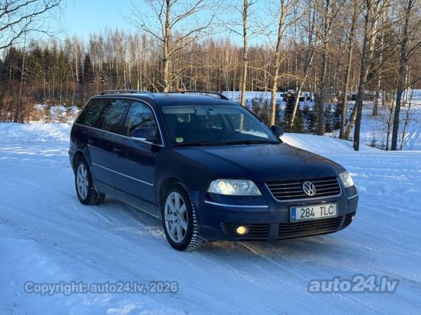 Zils Volkswagen Passat 2004 Tartu, ar dzinēja tilpumu 2.50 L un nobraukumu 287 tūkst. km par 1900 €, foto 3 vietnē AUTOMOTO.COM.LV
