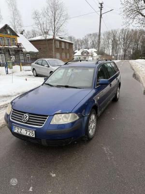 Blue Volkswagen Passat 2004 in Kaunas, with an engine capacity of 1.90 L and mileage of 345 thousand km for 699 €, photo 3 on AUTOMOTO.COM.LV