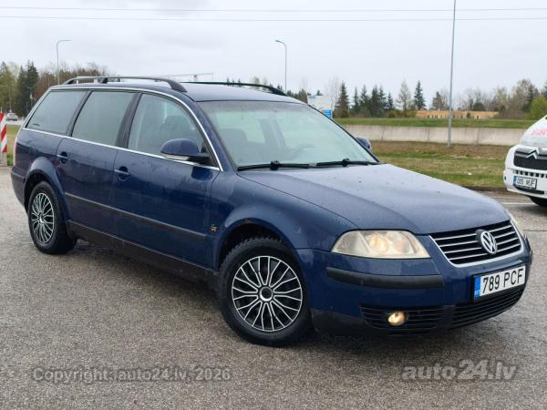 Blue Volkswagen Passat 2004 in Tartu, with an engine capacity of 1.90 L and mileage of 309 thousand km for 1299 €, photo 1 on AUTOMOTO.COM.LV