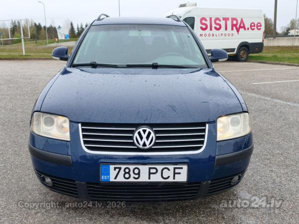 Blue Volkswagen Passat 2004 in Tartu, with an engine capacity of 1.90 L and mileage of 309 thousand km for 1299 €, photo 2 on AUTOMOTO.COM.LV