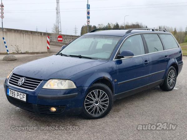 Blue Volkswagen Passat 2004 in Tartu, with an engine capacity of 1.90 L and mileage of 309 thousand km for 1299 €, photo 3 on AUTOMOTO.COM.LV