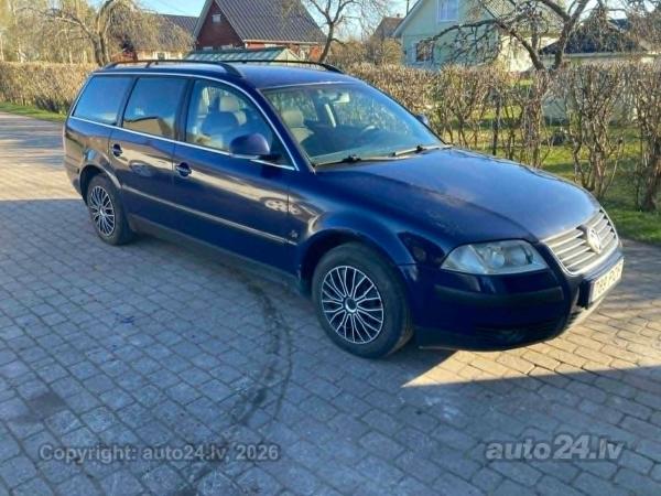 Blue Volkswagen Passat 2004 in Elva, with an engine capacity of 1.90 L and mileage of 320 thousand km for 2200 €, photo 8 on AUTOMOTO.COM.LV