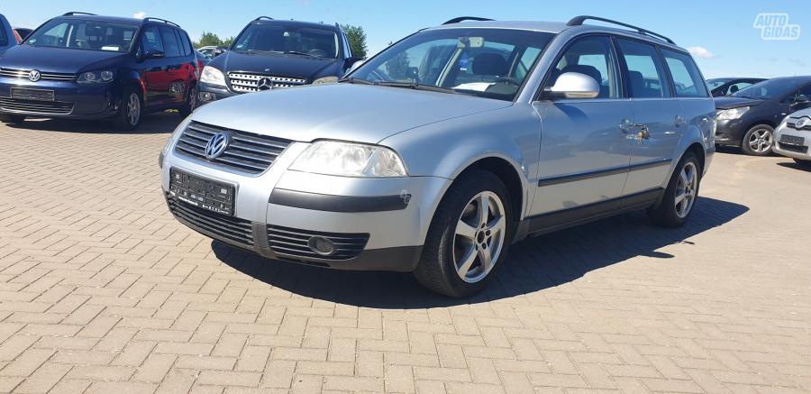 Blue Volkswagen Passat 2004 in Kedainiai, with an engine capacity of 1.60 L and mileage of 286 thousand km for 2150 €, photo 3 on AUTOMOTO.COM.LV