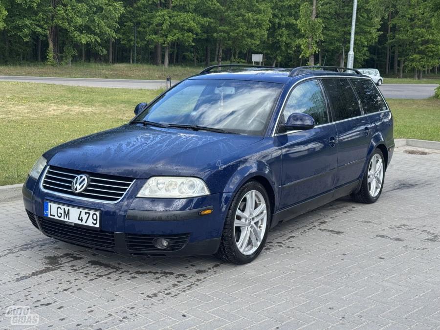 Zils Volkswagen Passat 2004 Klaipėda, ar dzinēja tilpumu 1.90 L un nobraukumu 368 tūkst. km par 1300 €, foto 1 vietnē AUTOMOTO.COM.LV