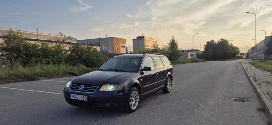 Blue Volkswagen Passat 2004 in Alytus, with an engine capacity of 1.90 L and mileage of 373 thousand km for 1350 €, photo 8 on AUTOMOTO.COM.LV