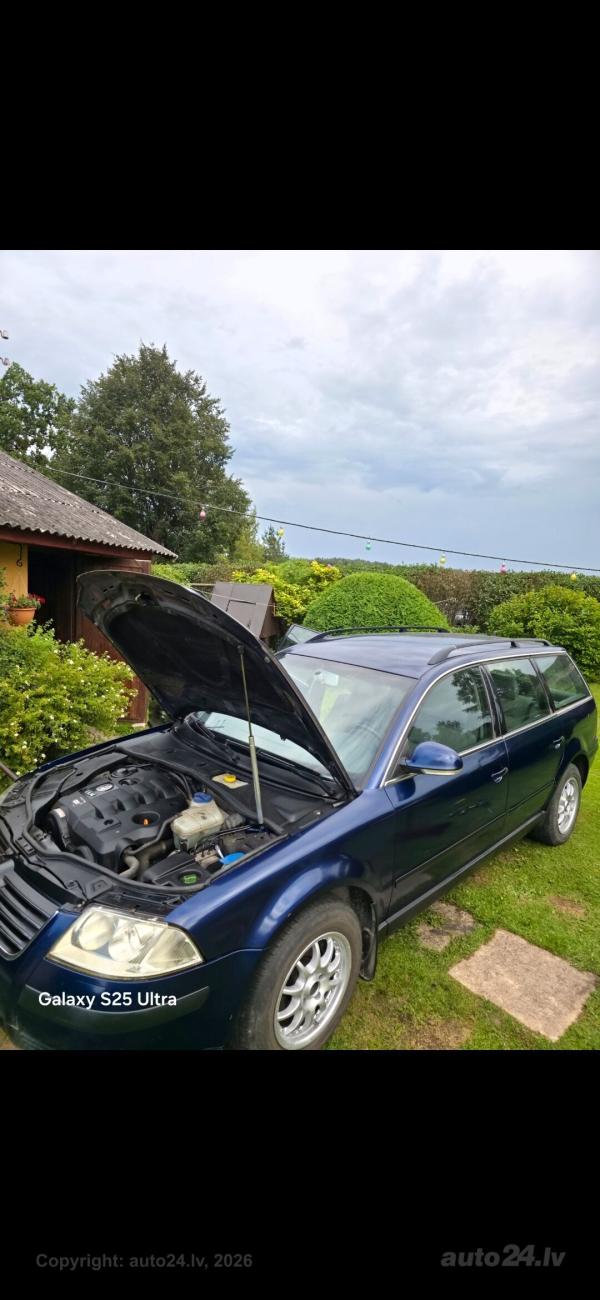 Zils Volkswagen Passat 2004 Elva, ar dzinēja tilpumu 1.90 L un nobraukumu 419 tūkst. km par 1499 €, foto 3 vietnē AUTOMOTO.COM.LV