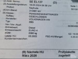 Синий Фольксваген Пассат 2005 в Мажейкяй, объемом двигателя 2.00 л и пробегом 326 тыс. км за 2299 €, фото 21 на AUTOMOTO.COM.LV