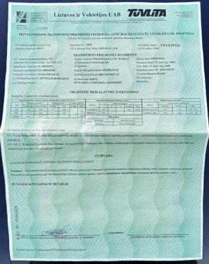 Синий Фольксваген Пассат 2005 в Вильнюс, объемом двигателя 1.97 л и пробегом 321 тыс. км за 900 €, фото 14 на AUTOMOTO.COM.LV