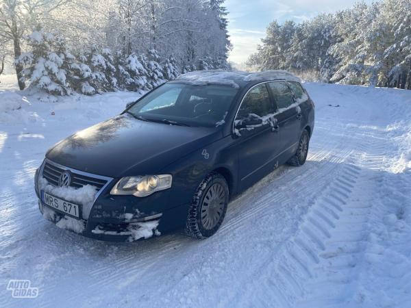 Zils Volkswagen Passat 2006 Klaipėda, ar dzinēja tilpumu 2.00 L un nobraukumu 395 tūkst. km par 999 €, foto 1 vietnē AUTOMOTO.COM.LV
