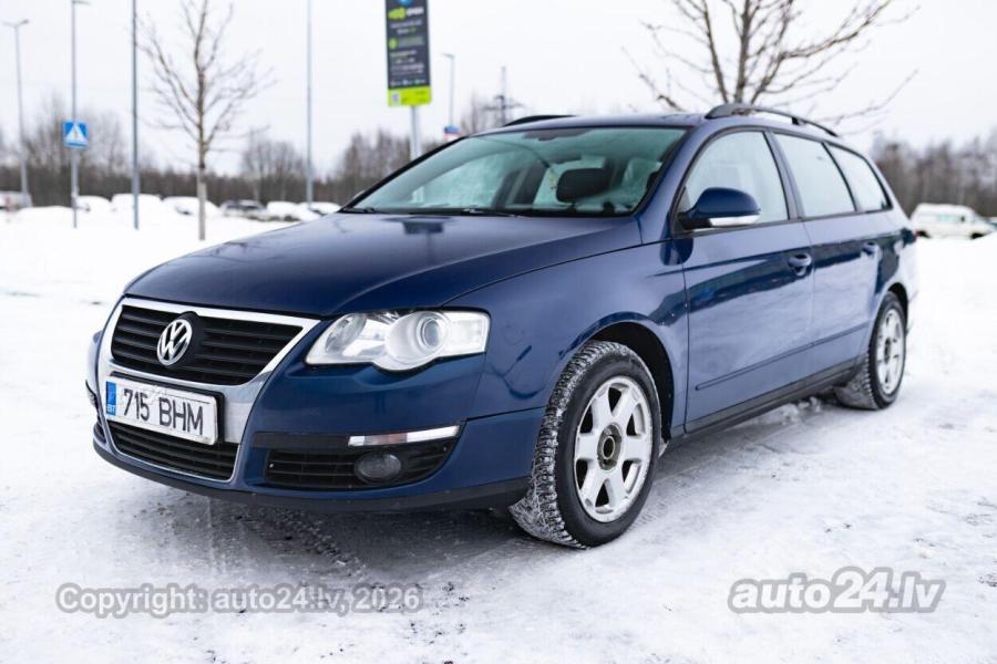 Blue Volkswagen Passat 2006 in Tallinn, with an engine capacity of 2.00 L and mileage of 254 thousand km for 2498 €, photo 3 on AUTOMOTO.COM.LV