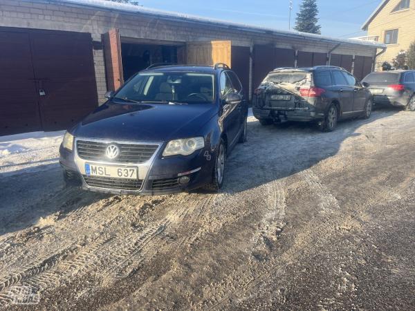 Blue Volkswagen Passat 2006 in Kaunas, with an engine capacity of 2.00 L and mileage of 272 thousand km for 950 €, photo 2 on AUTOMOTO.COM.LV