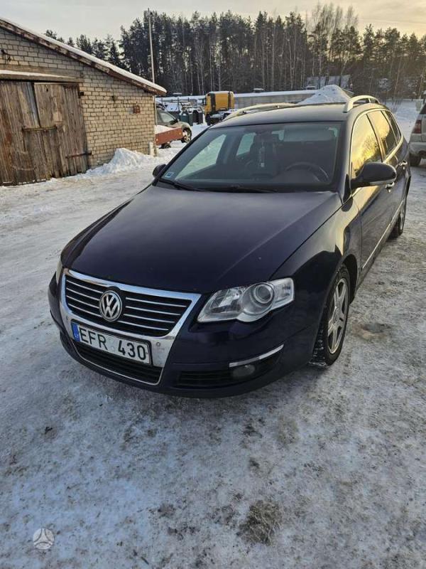 Zils Volkswagen Passat 2006 Ignalina, ar dzinēja tilpumu 1.97 L un nobraukumu 365 tūkst. km par 1050 €, foto 1 vietnē AUTOMOTO.COM.LV