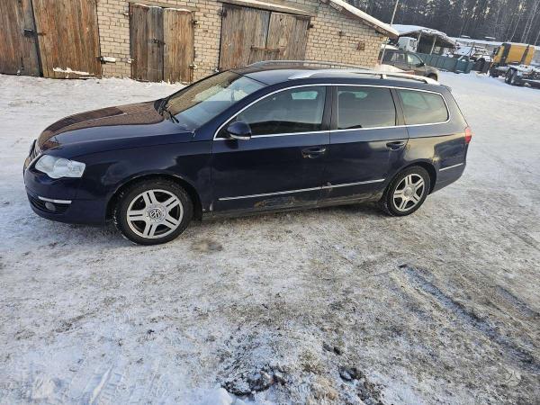 Zils Volkswagen Passat 2006 Ignalina, ar dzinēja tilpumu 1.97 L un nobraukumu 365 tūkst. km par 1050 €, foto 2 vietnē AUTOMOTO.COM.LV