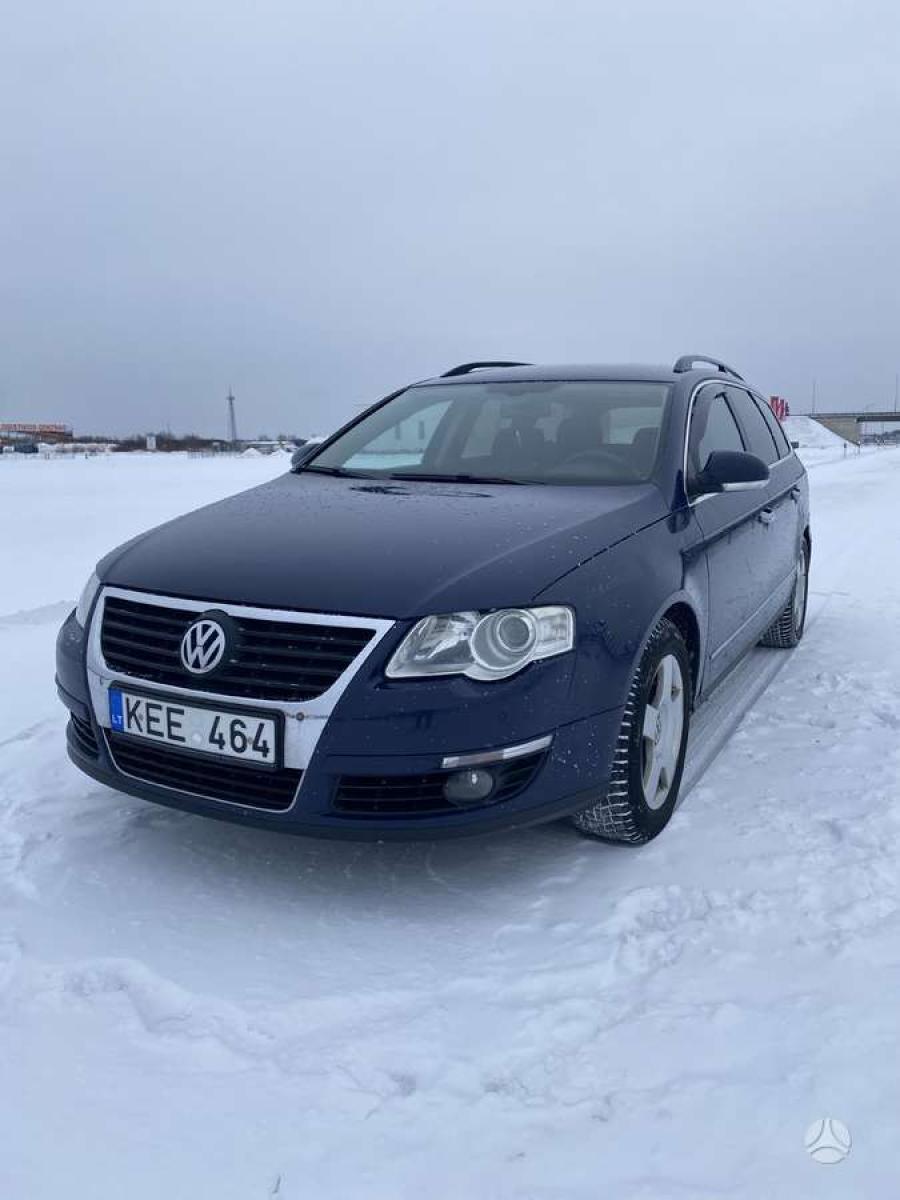 Zils Volkswagen Passat 2006 Kauņa, ar dzinēja tilpumu 1.90 L un nobraukumu 360 tūkst. km par 1650 €, foto 1 vietnē AUTOMOTO.COM.LV
