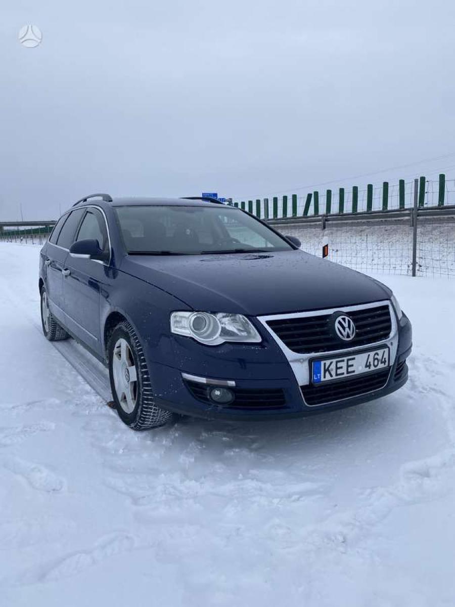 Zils Volkswagen Passat 2006 Kauņa, ar dzinēja tilpumu 1.90 L un nobraukumu 360 tūkst. km par 1650 €, foto 2 vietnē AUTOMOTO.COM.LV