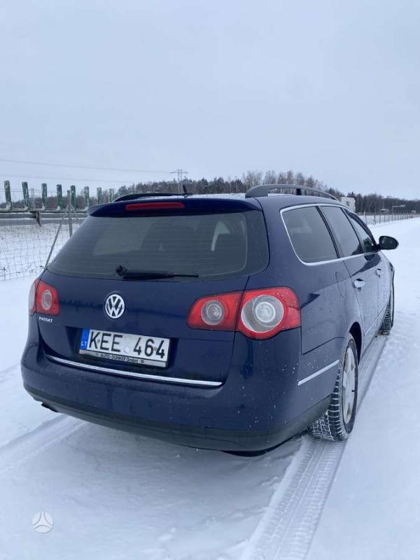 Blue Volkswagen Passat 2006 in Kaunas, with an engine capacity of 1.90 L and mileage of 360 thousand km for 1650 €, photo 3 on AUTOMOTO.COM.LV