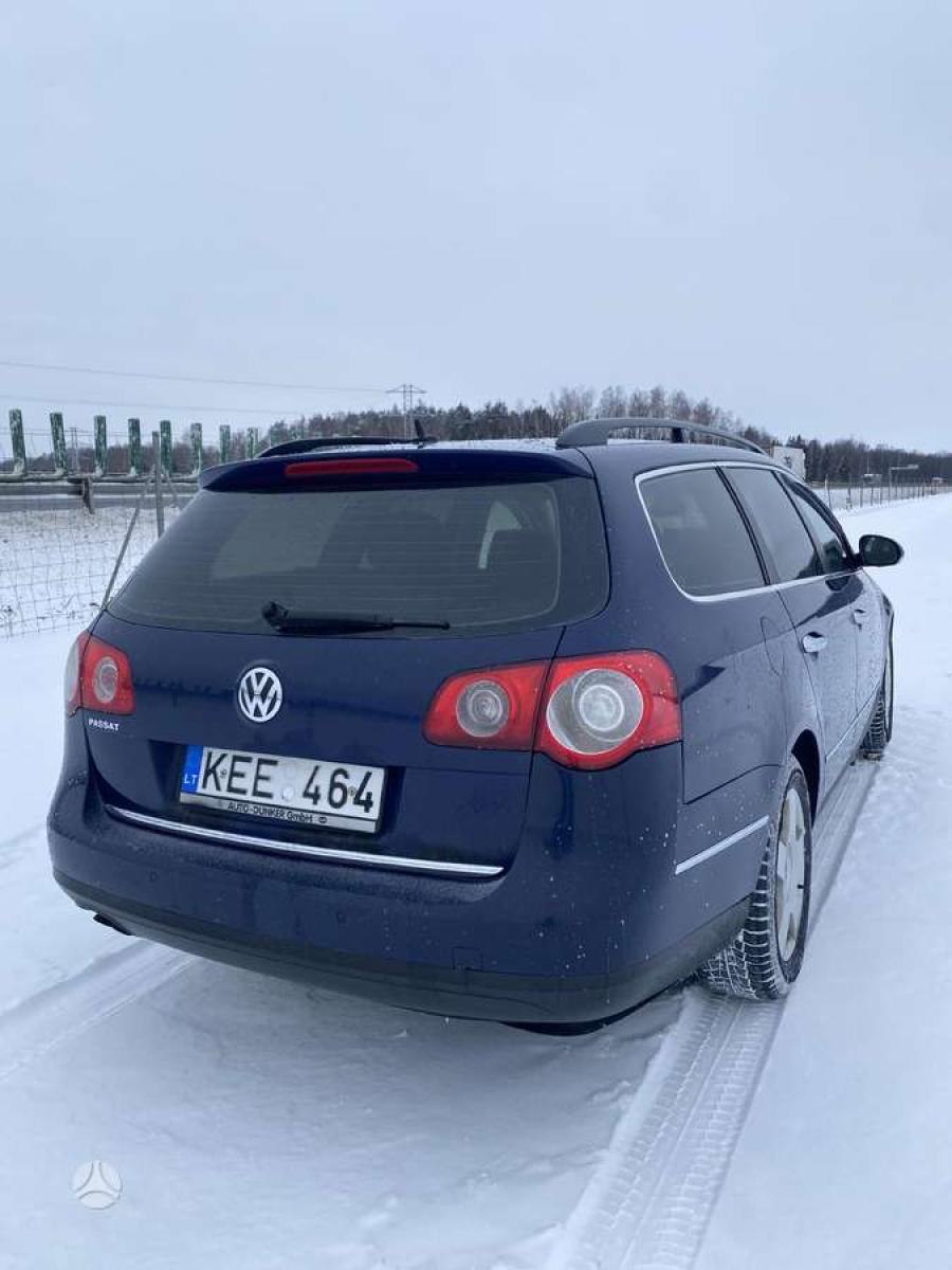 Zils Volkswagen Passat 2006 Kauņa, ar dzinēja tilpumu 1.90 L un nobraukumu 360 tūkst. km par 1650 €, foto 3 vietnē AUTOMOTO.COM.LV