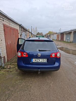 Blue Volkswagen Passat 2006 in Vilnius, with an engine capacity of 2.00 L and mileage of 350 thousand km for 2500 €, photo 5 on AUTOMOTO.COM.LV