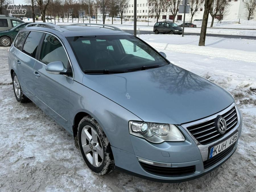Zils Volkswagen Passat 2006 Kauņa, ar dzinēja tilpumu 2.00 L un nobraukumu 375 tūkst. km par 1550 €, foto 1 vietnē AUTOMOTO.COM.LV