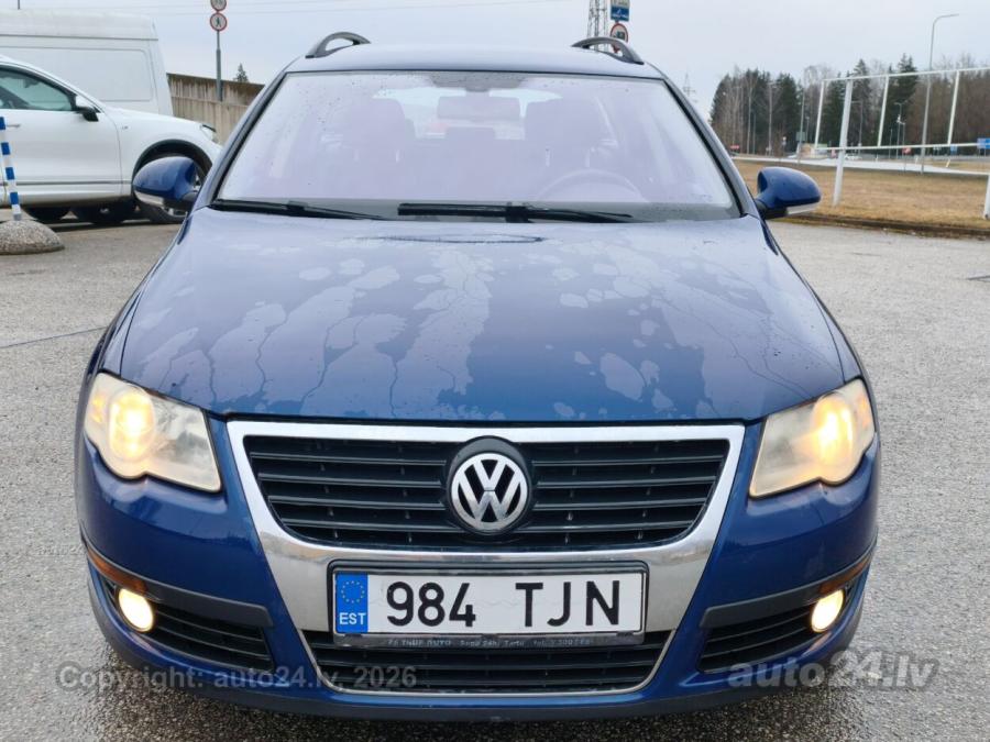 Blue Volkswagen Passat 2006 in Tartu, with an engine capacity of 2.00 L and mileage of 0 thousand km for 999 €, photo 2 on AUTOMOTO.COM.LV