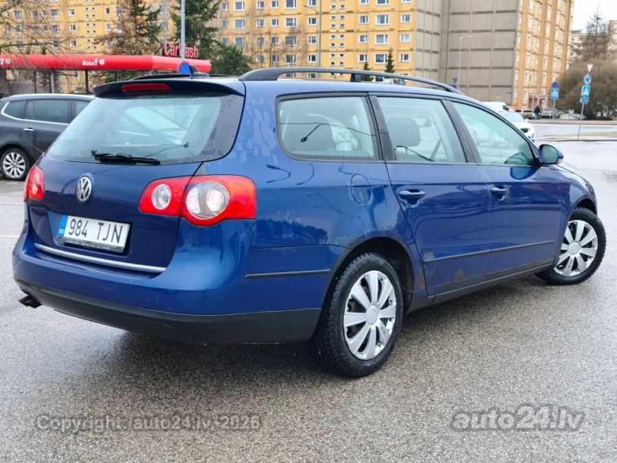 Blue Volkswagen Passat 2006 in Tartu, with an engine capacity of 2.00 L and mileage of 0 thousand km for 999 €, photo 4 on AUTOMOTO.COM.LV