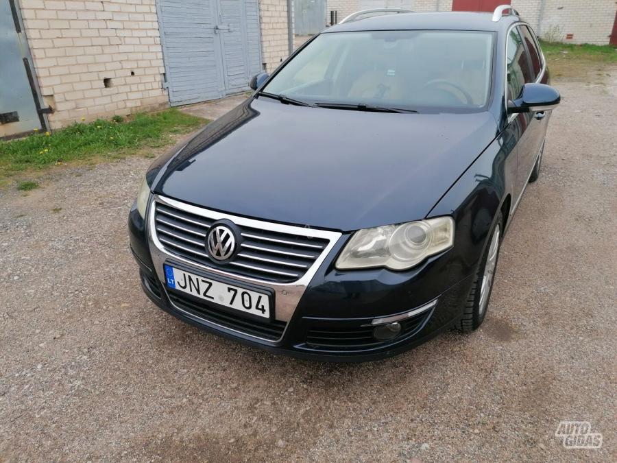 Zils Volkswagen Passat 2006 Viļņa, ar dzinēja tilpumu 2.00 L un nobraukumu 330 tūkst. km par 1850 €, foto 3 vietnē AUTOMOTO.COM.LV