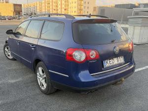 Blue Volkswagen Passat 2006 in Vilnius, with an engine capacity of 1.97 L and mileage of 360 thousand km for 999 €, photo 6 on AUTOMOTO.COM.LV