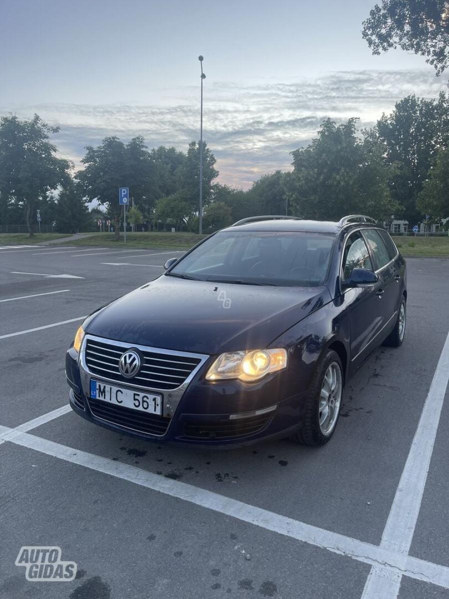 Zils Volkswagen Passat 2006 Šilalė, ar dzinēja tilpumu 2.00 L un nobraukumu 458 tūkst. km par 1999 €, foto 3 vietnē AUTOMOTO.COM.LV