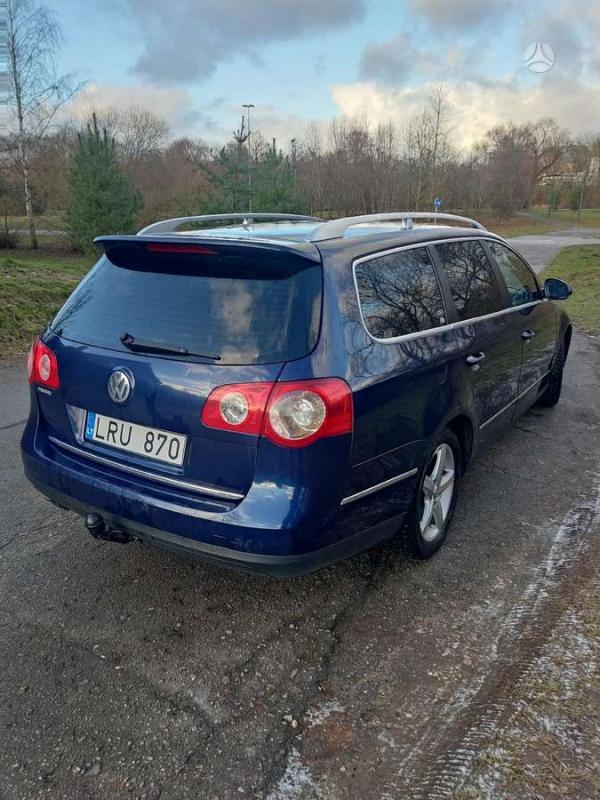 Zils Volkswagen Passat 2007 Panevēža, ar dzinēja tilpumu 1.97 L un nobraukumu 377 tūkst. km par 1750 €, foto 5 vietnē AUTOMOTO.COM.LV