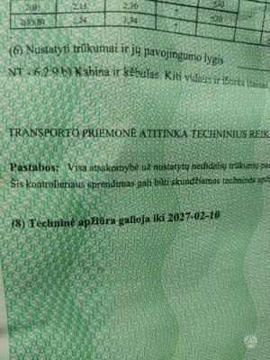 Синий Фольксваген Пассат 2007 в Паневежис, объемом двигателя 1.97 л и пробегом 377 тыс. км за 1750 €, фото 15 на AUTOMOTO.COM.LV