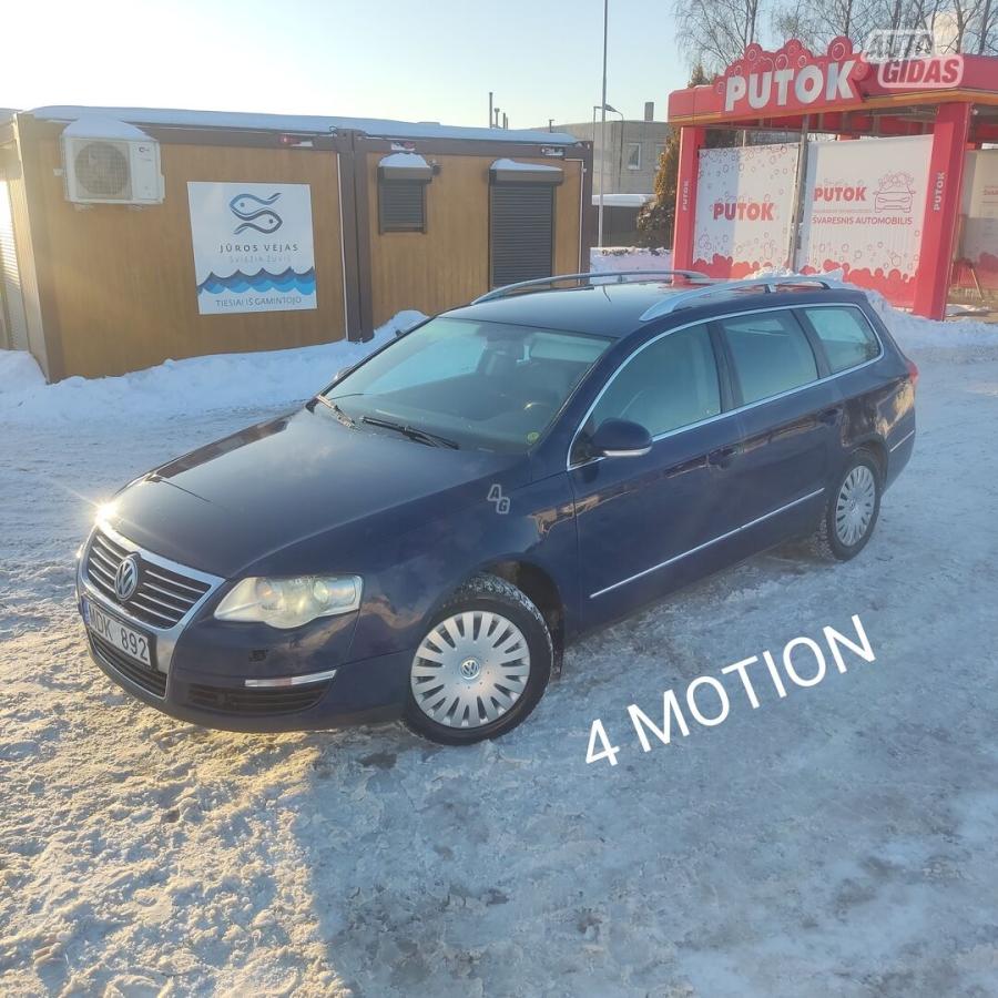 Blue Volkswagen Passat 2007 in Silute, with an engine capacity of 2.00 L and mileage of 360 thousand km for 2650 €, photo 1 on AUTOMOTO.COM.LV
