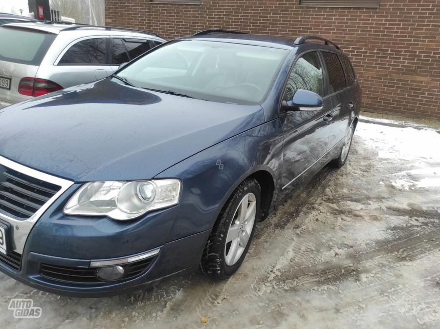 Zils Volkswagen Passat 2007 Kelmė, ar dzinēja tilpumu 2.00 L un nobraukumu 360 tūkst. km par 2350 €, foto 6 vietnē AUTOMOTO.COM.LV
