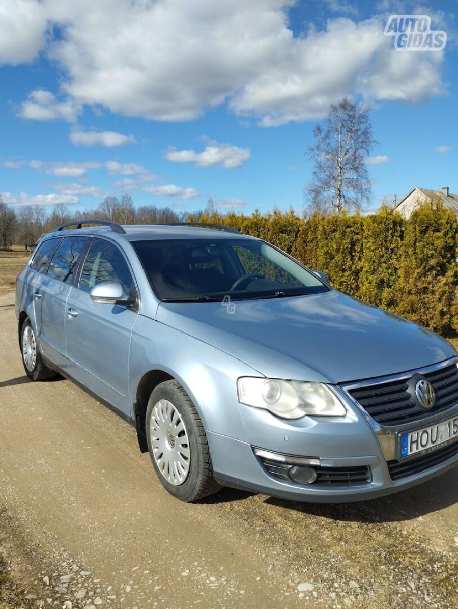 Zils Volkswagen Passat 2007 Mažeikiai, ar dzinēja tilpumu 2.00 L un nobraukumu 487 tūkst. km par 1800 €, foto 1 vietnē AUTOMOTO.COM.LV