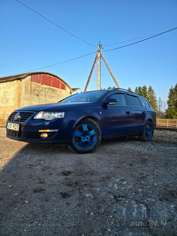Zils Volkswagen Passat 2007 Tartu, ar dzinēja tilpumu 2.00 L un nobraukumu 449 tūkst. km par 2499 €, foto 2 vietnē AUTOMOTO.COM.LV