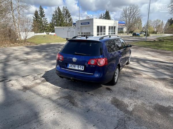 Blue Volkswagen Passat 2007 in Klaipeda, with an engine capacity of 2.00 L and mileage of 271 thousand km for 2400 €, photo 4 on AUTOMOTO.COM.LV