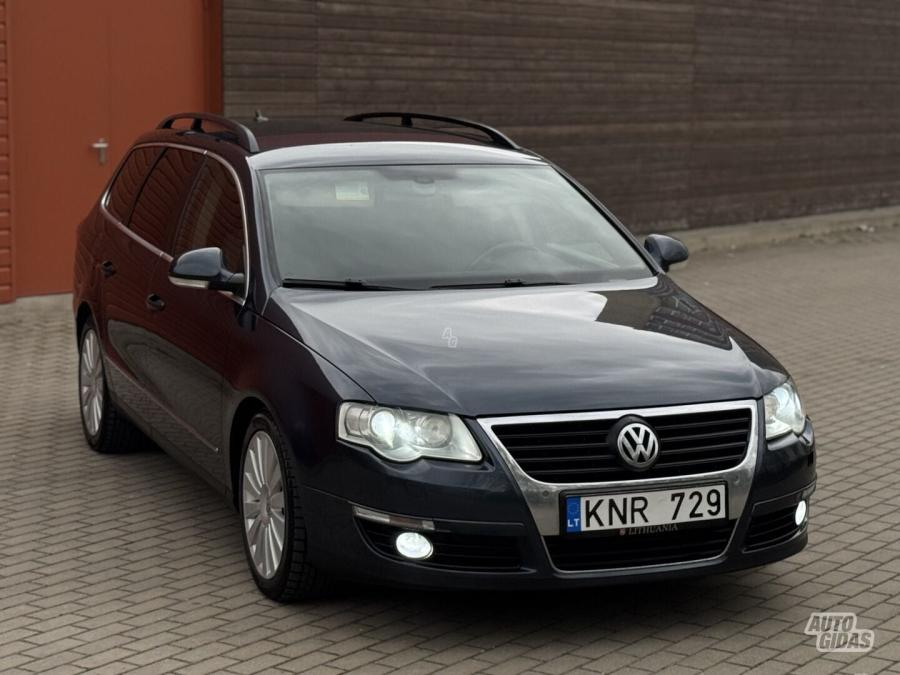 Blue Volkswagen Passat 2007 in Kaunas, with an engine capacity of 2.00 L and mileage of 222 thousand km for 2400 €, photo 3 on AUTOMOTO.COM.LV