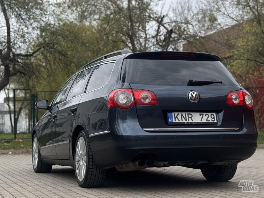 Blue Volkswagen Passat 2007 in Kaunas, with an engine capacity of 2.00 L and mileage of 222 thousand km for 2400 €, photo 4 on AUTOMOTO.COM.LV