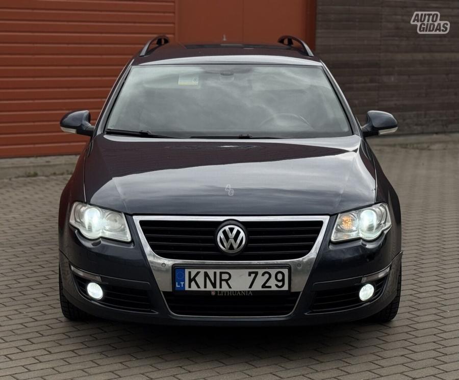 Blue Volkswagen Passat 2007 in Kaunas, with an engine capacity of 2.00 L and mileage of 222 thousand km for 2400 €, photo 6 on AUTOMOTO.COM.LV
