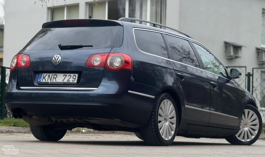 Blue Volkswagen Passat 2007 in Kaunas, with an engine capacity of 2.00 L and mileage of 222 thousand km for 2400 €, photo 11 on AUTOMOTO.COM.LV