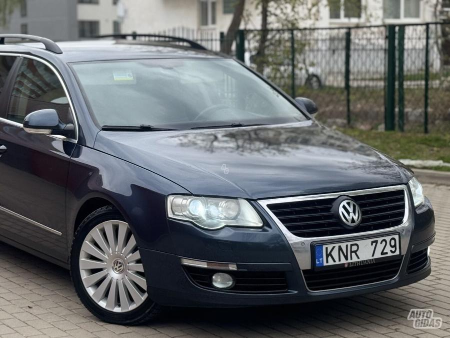 Blue Volkswagen Passat 2007 in Kaunas, with an engine capacity of 2.00 L and mileage of 222 thousand km for 2400 €, photo 13 on AUTOMOTO.COM.LV