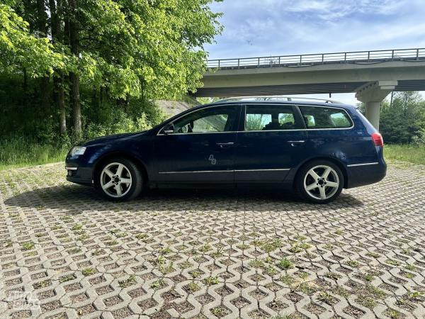 Blue Volkswagen Passat 2007 in Varena, with an engine capacity of 2.00 L and mileage of 390 thousand km for 1600 €, photo 6 on AUTOMOTO.COM.LV