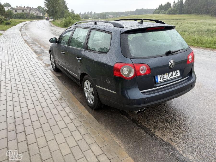 Zils Volkswagen Passat 2007 Lazdijai, ar dzinēja tilpumu 2.00 L un nobraukumu 255 tūkst. km par 3150 €, foto 6 vietnē AUTOMOTO.COM.LV