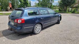 Blue Volkswagen Passat 2007 in Vilnius, with an engine capacity of 1.97 L and mileage of 390 thousand km for 850 €, photo 6 on AUTOMOTO.COM.LV