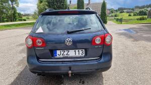 Blue Volkswagen Passat 2007 in Vilnius, with an engine capacity of 1.97 L and mileage of 390 thousand km for 850 €, photo 7 on AUTOMOTO.COM.LV